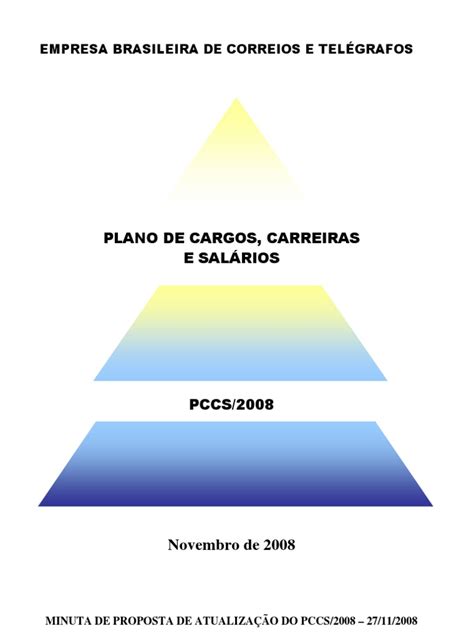 Plano De Cargos Carreira E Salários 2008versão27112 Recrutamento