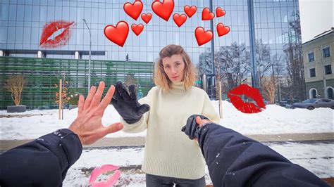 Escaping Crazy Strange Intrusive Girl Romantic Parkour Pov Chase