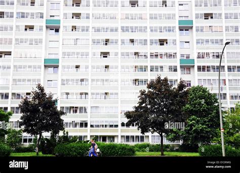 Large Block Of Apartments In Lichtenberg A Working Class Area Of