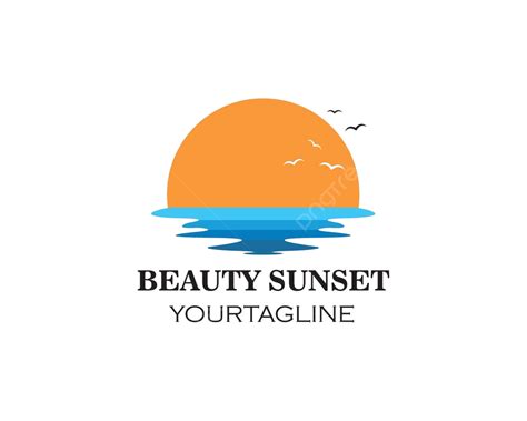 波太陽海鷗矢量圖符號波海灘 向量 象徵 海浪 海滩向量圖案素材免費下載，png，eps和ai素材下載 Pngtree