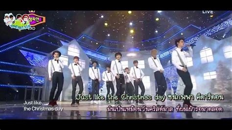 KARAOKE THAISUB EXO Christmas Day Live YouTube