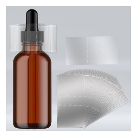 600pcs Shrink Wrap For Bottles Bands Jars Clear Heat Shrink Bottle