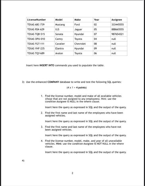 solved geit 3341 database term project due date due date