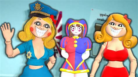 Miss Delight And Pomni Digital Love Story In Garrys Mod 25 Youtube