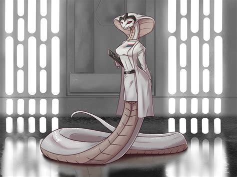 Commission Imperial Viper White By Alorix On Deviantart