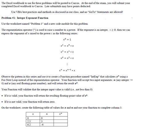Solved The Excel Workbook To Use For These Problems Will Be Chegg Com