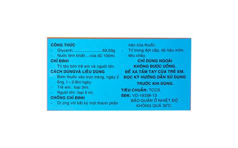 Thuốc Bơm Trực Tràng Rectiofar 50 ống X 3ml