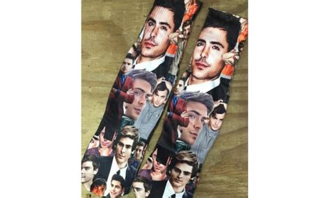 Up To 49 Off On Zac Efron Adult Novelty Socks Groupon Goods