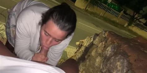 Amateur Outdoor Public Blowjob Adventure On Camera