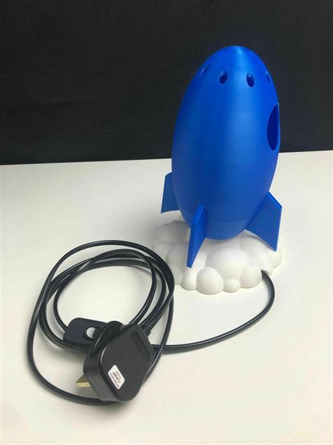 Stl File Rocket Lamp・3d Print Design To Download・cults