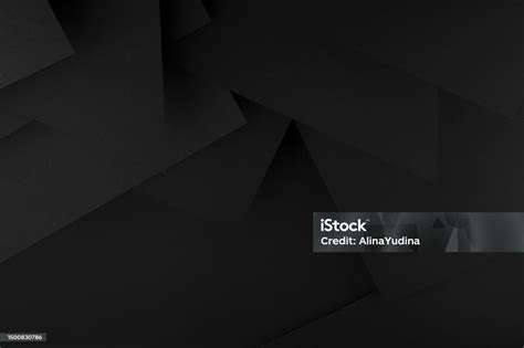 각도 다각형 모양 및 삼각형의 패턴이 있는 풍부한 검은색 추상적인 기하학적 배경은 디자인 전단지 포스터 카드 광고 텍스트 테두리 복사 공간을 위한 미래 지향적인 스타일의