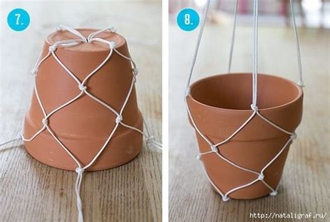 Как подвесить горшок с цветком