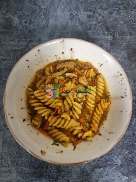 Макароны "Фузилли" со свининой в соусе барбекю 50г.Sublimfood купить в ...
