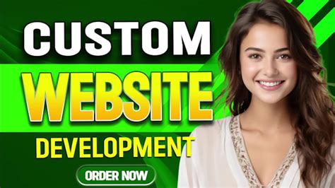 Build Rebuild Custom Website Development Full Stack Front End Back End