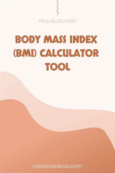 Body Mass Index Bmi Calculator Tool Creativetacos ® In 2024 Body