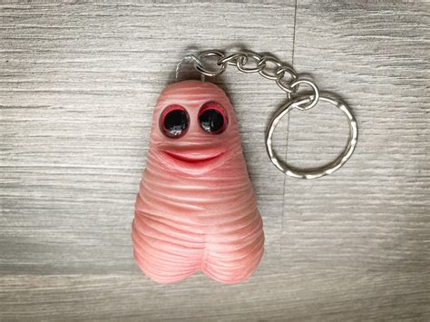 Large Balls Keyring Scrotum Ballsack Funny Eyes Etsy