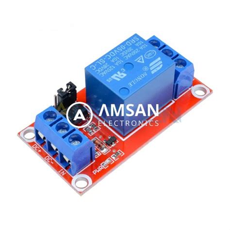 Jual Modul Relay V V V Channel Dengan Optocoupler Low High Triger Shopee Indonesia