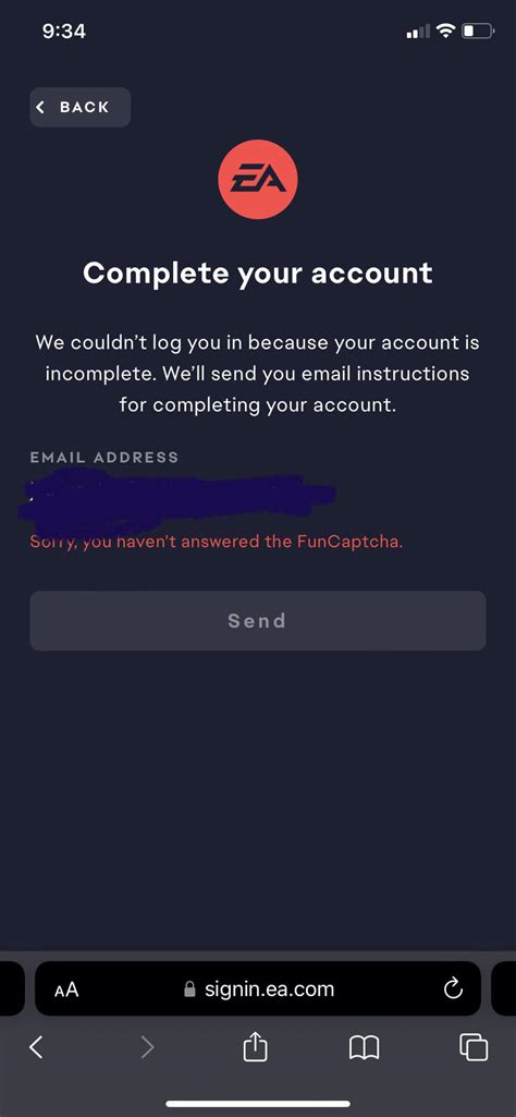 i cant sign into my account r origin