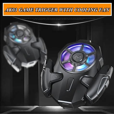 Ak03 Gamepad Radiator For Pubg L1r1 Mobile Phone Gamepad Joystick
