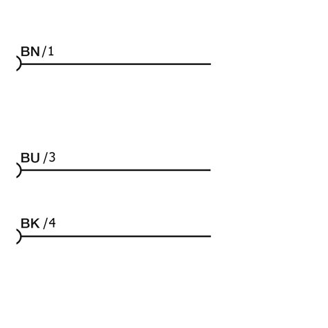 Cd080a 050a1 Micro Detectors Connector Female M8 Axial 3
