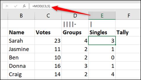 How To Make A Tally Chart In Microsoft Excel Systempeaker
