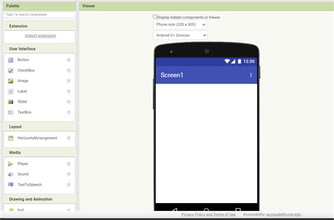 Error I Am Not Able To Find Layout Options Bugs And Other Issues MIT App Inventor Community