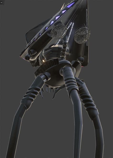 Tripod 2005 Model For An Upcoming Game R Waroftheworlds