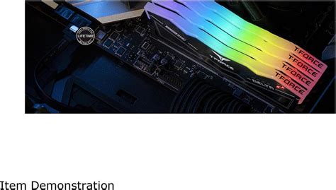 OPEN BOX NEW T Force Delta DDR5 6000 CL 38 ARGB 32GB 2x16gb Black Jawa