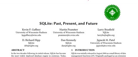 Making SQLite Analytics Great Again Oldmoe S Blog