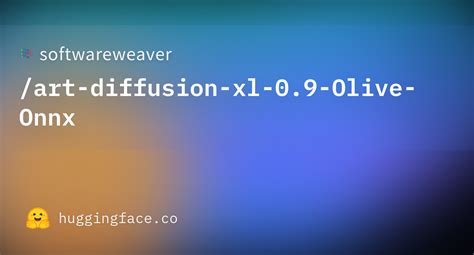 Softwareweaver Art Diffusion Xl Olive Onnx Hugging Face