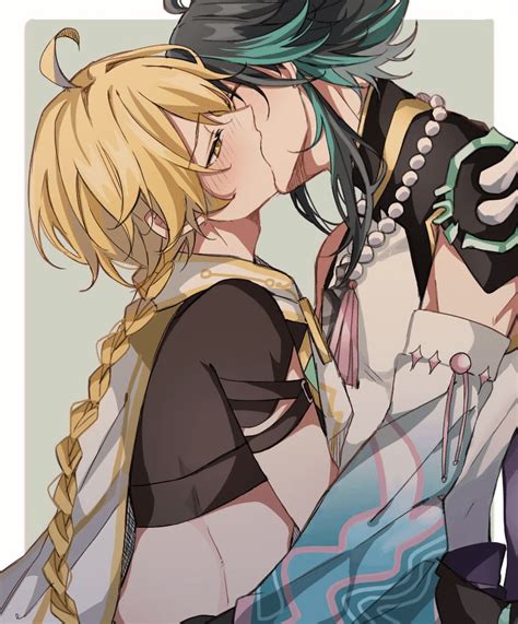 Aether And Xiao Genshin Impact Rwholesomeyaoi