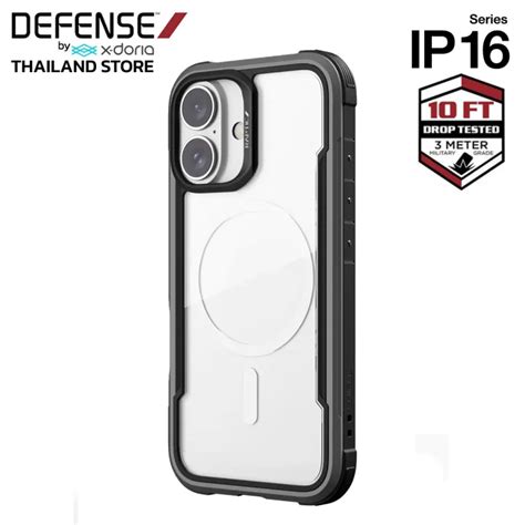 พร้อมส่งในไทย Raptic Shield Mag เคสกันกระแทก ขอบสีอลูมิเนียม เคสกันกระแทกไอโฟน16 ระดับ 3 เมตร