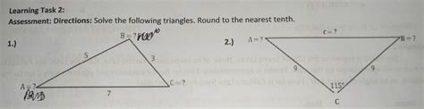 Solved Learning Task 2 Assessment Directions Solve The Following