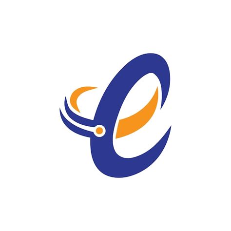 Premium Vector E Tech Logo