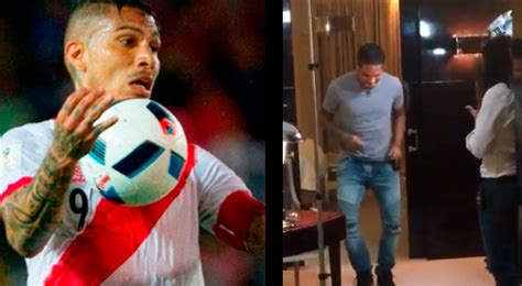 Twitter Paolo Guerrero sorprendió bailando samba durante su estadía en