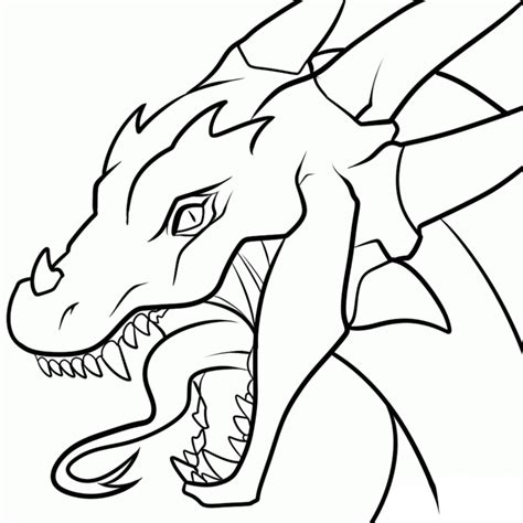 Free Dragon Line Art Download Free Dragon Line Art Png Images Free