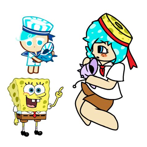 High Elf King Of Lesbians — I Want See Peppermint Cookie And Spongebob Fusion