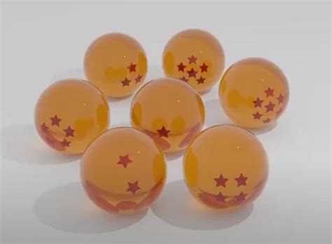 Model Dragon Balls Sphere 3d In Blender Cgcreativeshop
