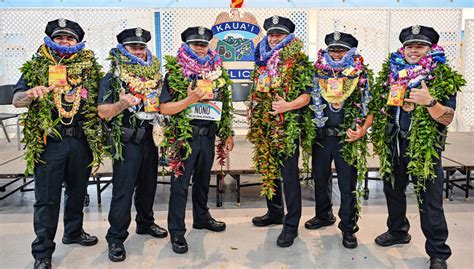 Kaua‘i Police Department Welcomes Six New Officers The Garden Island