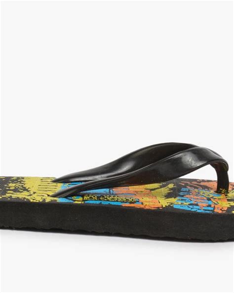 Printed Thong Strap Flip Flops Jiomart