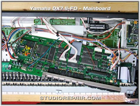 Studio Repair Yamaha Dx7 Ii Fd Mainboard