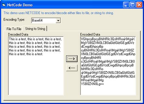 Encode Data