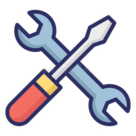 Maintenance Repair Icon Isolated Vector Icon Which Can Easily Modify