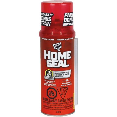 Dap Touch N Foam Home Seal Minimum Expanding Sealant 340 G Weeks
