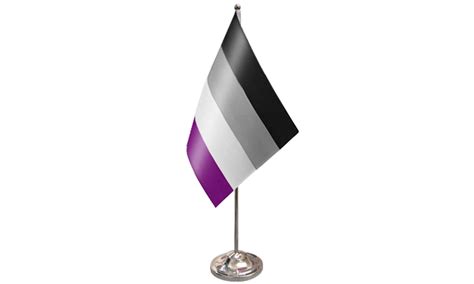 Asexual Satin Table Flag Welcome To Flag Superstore