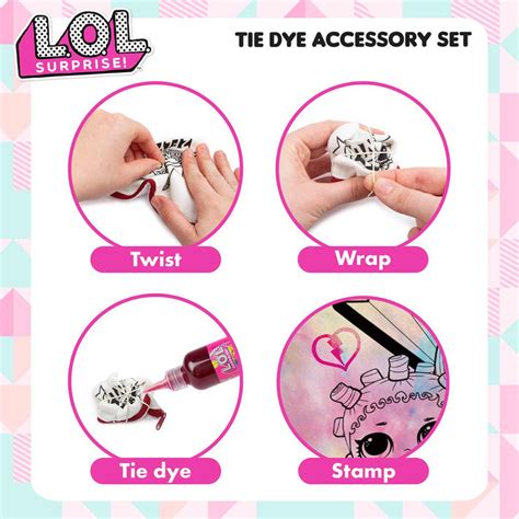 Lol Tie Dye Accessory Kit Abeec® Toys