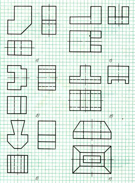 Как построить оси координат X Y Z