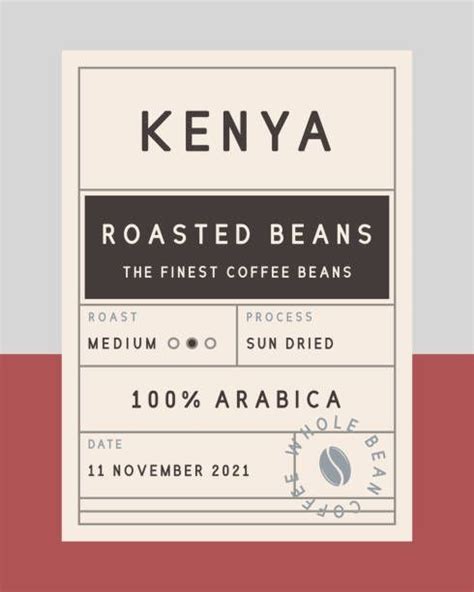 Cafe Label Design Cafeinspo