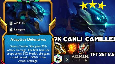 Nihi TFT 3 YILDIZ CAMİLLE TAŞIYICI 6 İDARE 7K CANLI TANKLAR TFT SET 8 5 YouTube