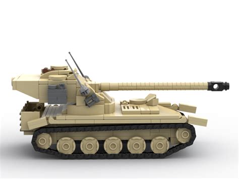 Lego Moc Amx 1390 Light Tank By Gunsofbrickston Rebrickable Build